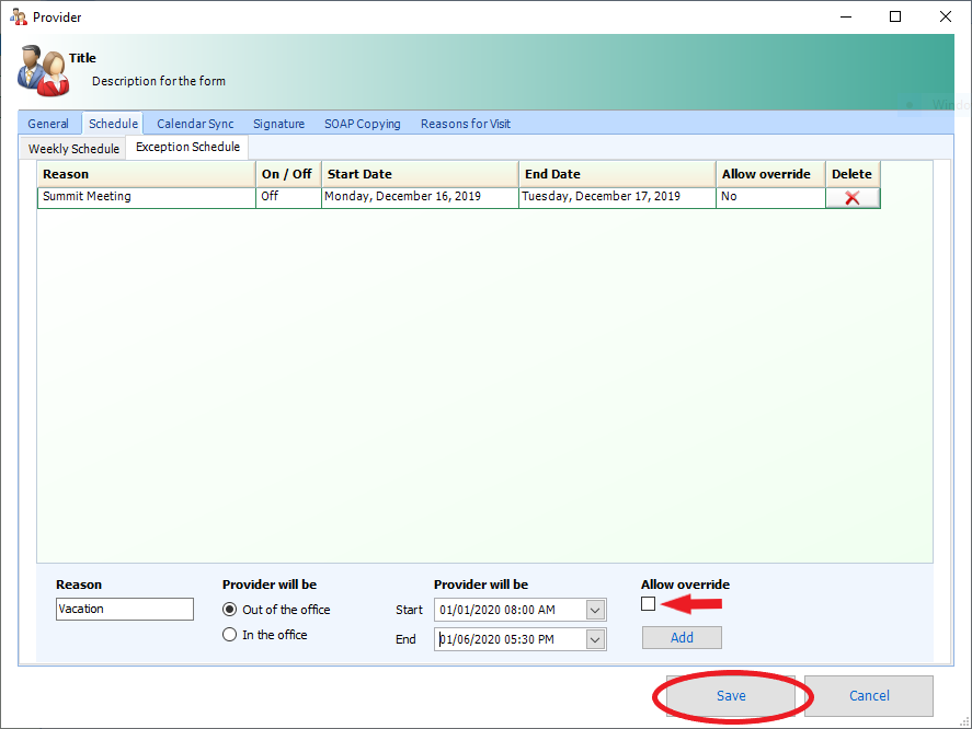 Adding New Providers – CoAction Software, Inc.