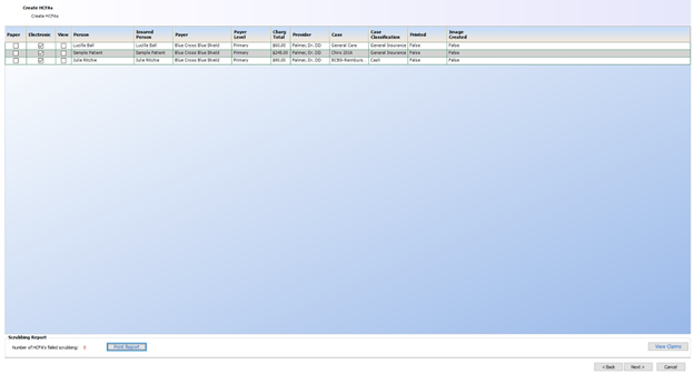 Creating HCFA's – CoAction Software, Inc.