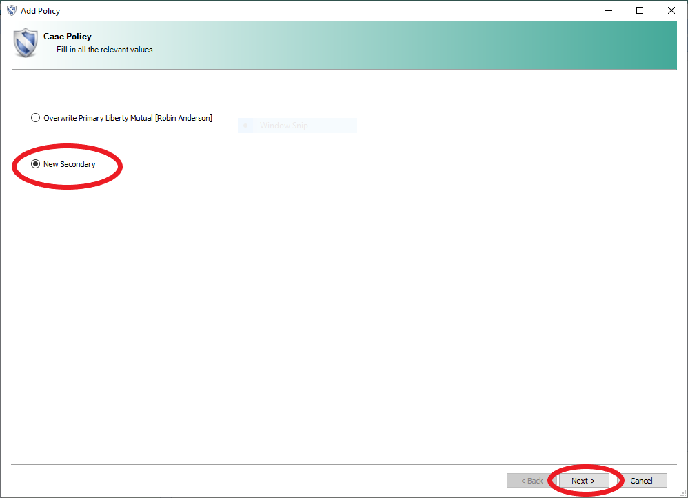 Adding An Insurance Policy With Secondary Insurance – CoAction Software ...